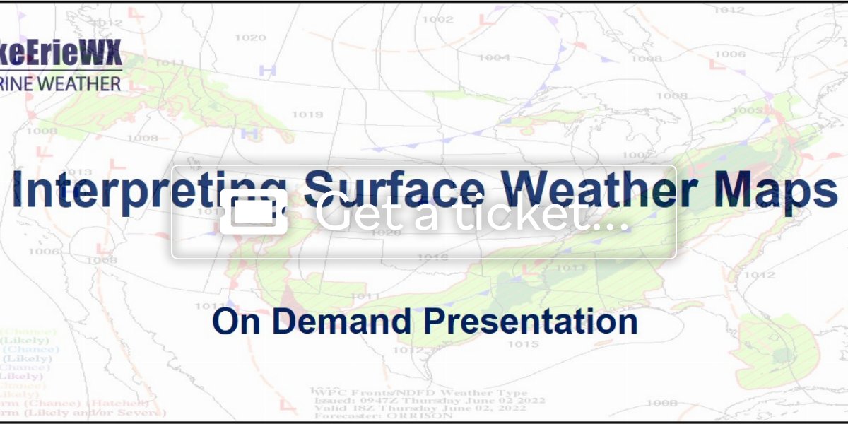 Interpreting Surface Weather Maps