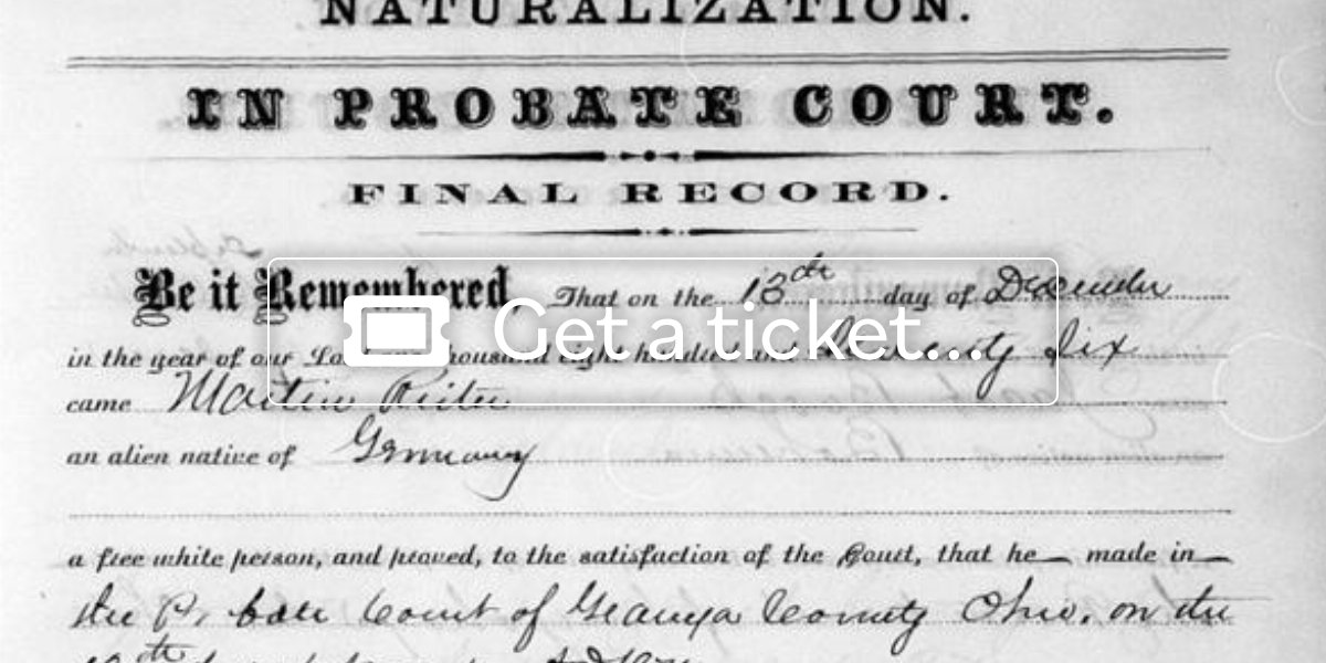 JewishGen Talks: Introduction to U.S. Immigration and Naturalization ...